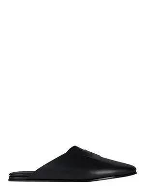 Givenchy Wmns Label Flat Mule - Black