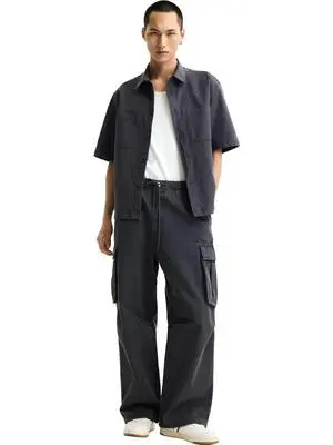 H&M Loose-fit Cargo Pants - Dark Gray