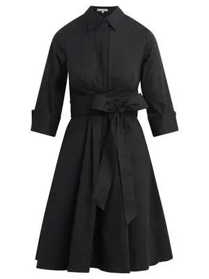 FAVORITE DAUGHTER The Parker Shirtdress - Black