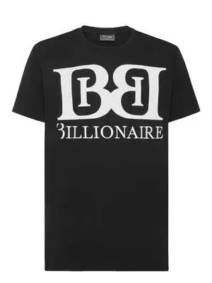 BILLIONAIRE T-shirt Round Neck Ss - Black