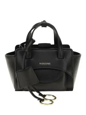 HIDESINS Flap Mini Handbag - Black