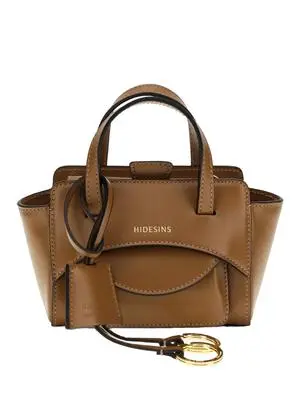 HIDESINS Flap Mini Handbag - Brown