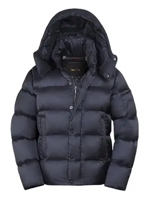 MOORER Nadir-sh Bomber Jacket - Blue