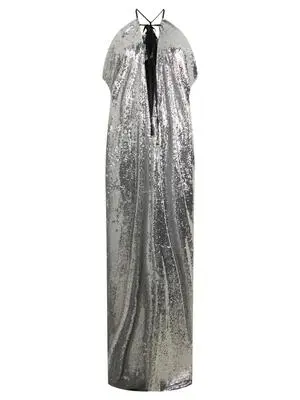 Philosophy Di Lorenzo Serafini Draped Sequin Maxi Dress - No