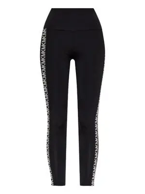 Michael Kors Elastic-waist Leggings - Black