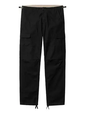 Carhartt Work In Progress Aviation Cargo Ripstop Trousers - Black