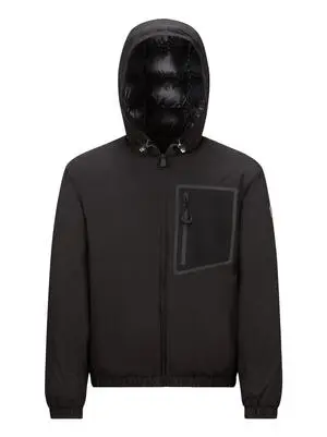 Moncler Bergun Reversible Short Down Jacket - Black