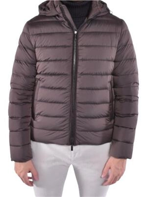 MOORER Eurico Hooded Down Jacket - Black