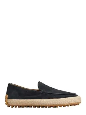 TOD'S Round-toe Loafers - Blue