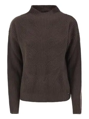 Herno Turtleneck Sweater - Black