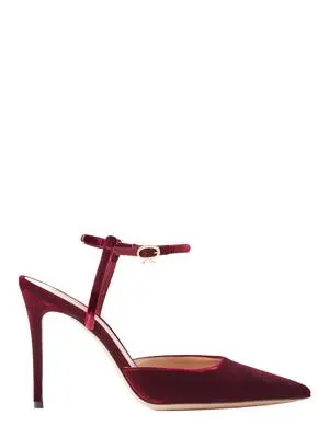 GIANVITO ROSSI Pointed Stiletto Heels - Red