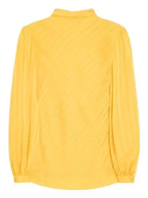 Valentino Garavani Long-sleeved Top - Yellow