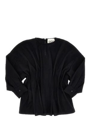 DOUUOD Long-sleeved Cover-up - Black