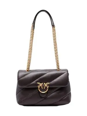 Pinko Flap Shoulder Bag - Black
