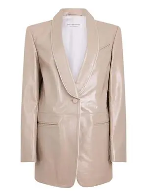 Philosophy Di Lorenzo Serafini Long-sleeved Suit Jacket - Camel