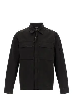 C.P. COMPANY Lens' Overshirt - Black