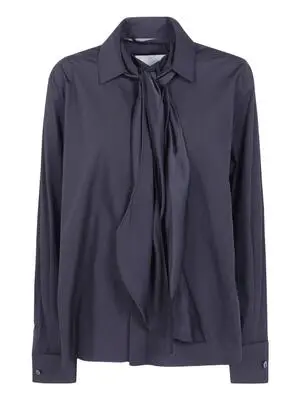 Sacai Long-sleeved Shirt - Black