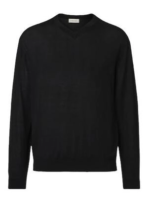FRAME Cashmere And Wool Sweater - Black