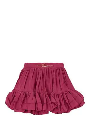 Chloé Flared Skirt - Pink
