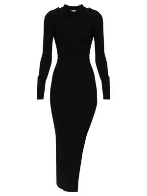 COURREGES Long-sleeved Dress - Black