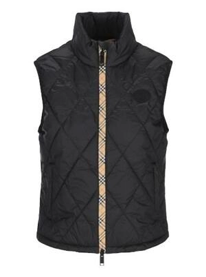 Burberry Quilted Vest - Black