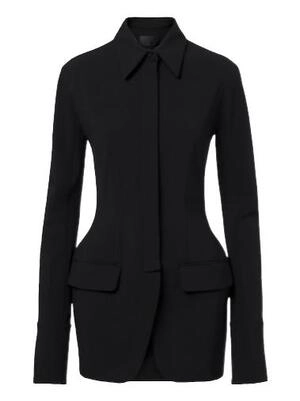 MUGLER Wool-blend Jacket - Black