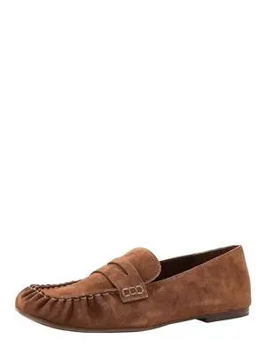 Vince Camuto Paelyn Flat Penny Loafers - Brown