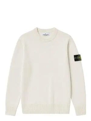 Stone Island Crew-neck Sweater - Ivory