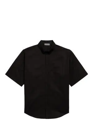 Balenciaga Security Tape Large Fit Shirt - Black
