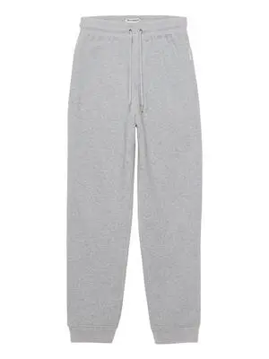 J.W.ANDERSON Cuffed Sweatpants In Mid Grey Melange - Medium Gray