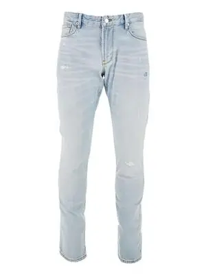 Emporio Armani Slim Denim Jeans - Sky-blue
