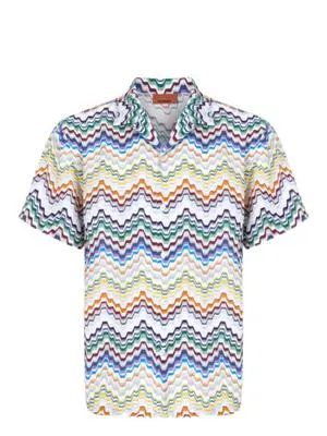 Missoni Zigzag-print Shirt - Multi-color