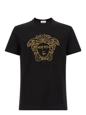 Versace Medusa' T-shirt - Black