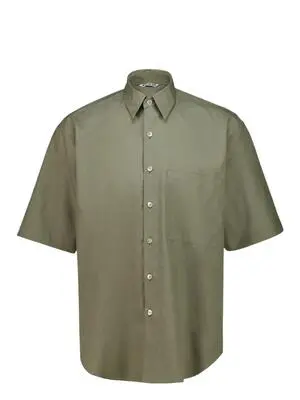 Auralee Cotton Shirt - Olive