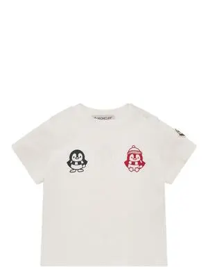 MONCLER Stretch Cotton Jersey T-Shirt