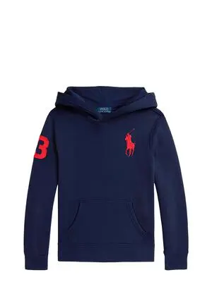 Ralph Lauren Big Pony Fleece Hoodie - Black