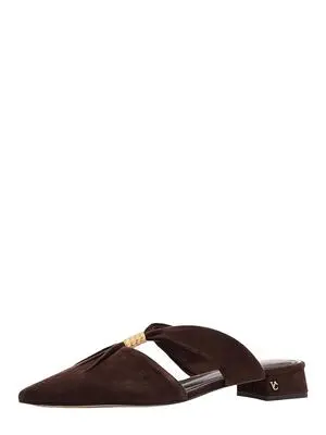 VINCE CAMUTO Vanika Gathered Slip-on Mules Women's Shoes Egyptian Gold