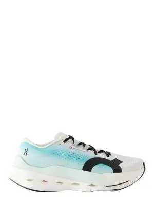 On Cloudboom Max Rubber-trimmed Mesh Sneakers - Blue