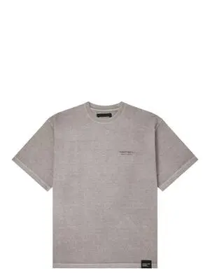 NEIGHBORHOOD Logo-embroidered Cotton-jersey T-shirt - Gray