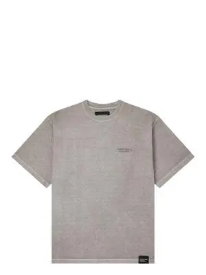 NEIGHBORHOOD Logo-embroidered Cotton-jersey T-shirt - Gray