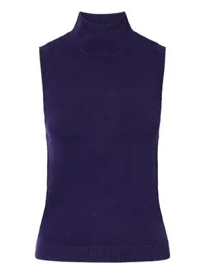 STAUD STAUD Montclair Knitted Turtleneck Top