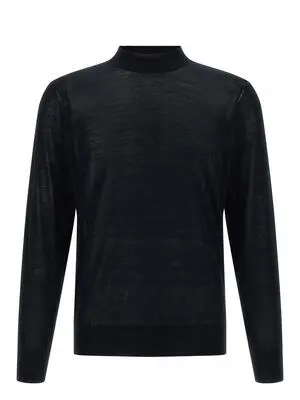 Brunello Cucinelli Silk And Cotton Sweater - Blue