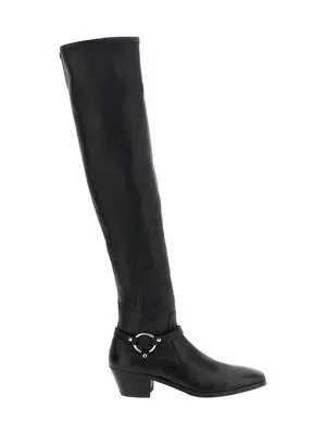 TOM FORD Cuissarde Boots - Black