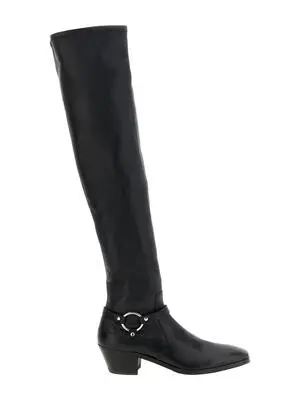 TOM FORD Cuissarde Boots - Black