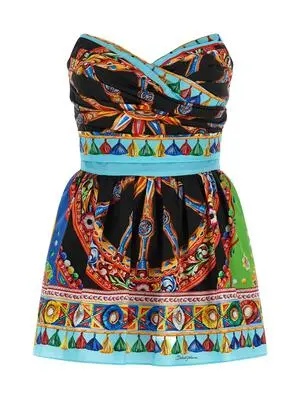 Dolce & Gabbana Carretto' Dress - Multicolor
