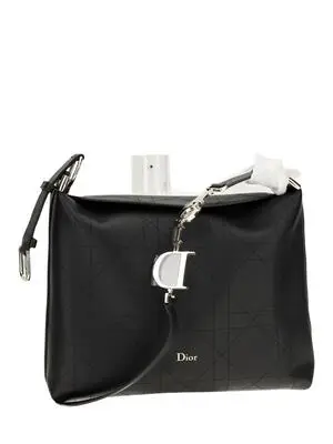 Dior Diorly Macrocannage Shoulder Bag - Black