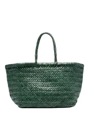 Dragon Diffusion Small Triple Jump Handbag - Green