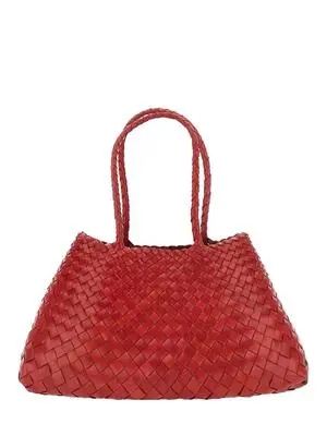 Dragon Diffusion DRAGON DIFFUSION Santa Croce Large Shoulder Bag Red