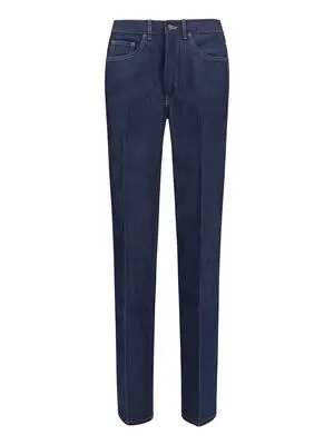 Chloé Four-pocket Slim-fit Jeans - Blue