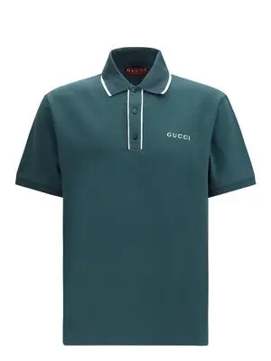 Gucci Cotton Polo - Green